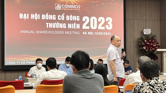 ĐHCĐ Coninco (CNN): Nóng chuyện quyền lực của Chủ tịch Công ty